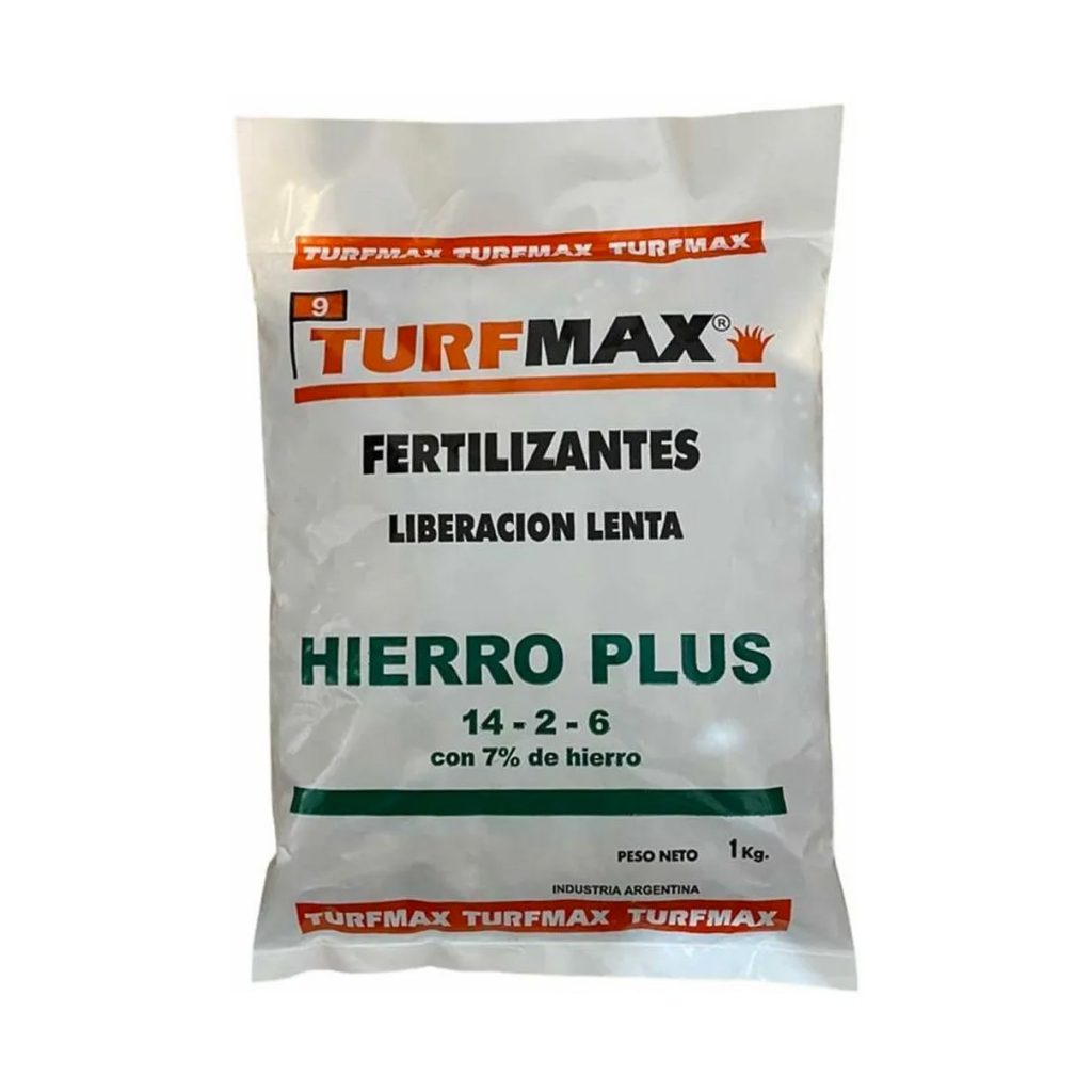 Fertilizante Turfmax Hierro Plus 1kg - TheGolferShop Argentina